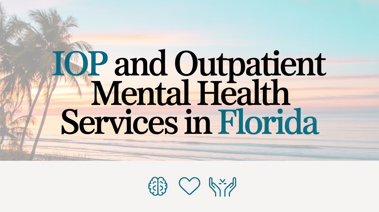 IOP and Outpatient Mental Health Services in Florida Explained